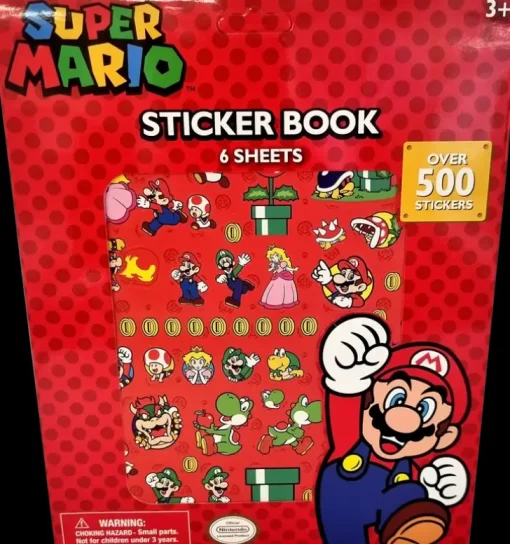 Super Mario Tarralehtio, 6 Tarra-Arkkia, Yli 500 Tarraa - Prisma